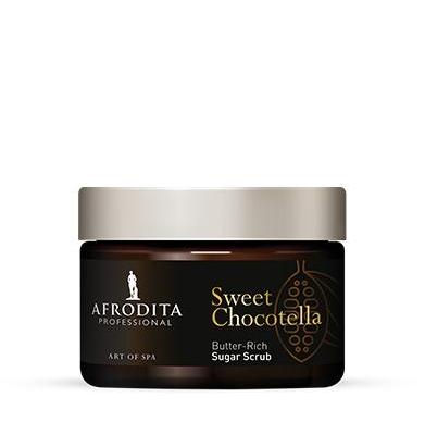 Afrodita Sweet Chocotella Šećerni Piling za Telo Obogaćen Maslacem