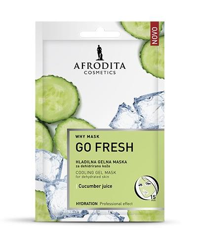 Afrodita Why Mask Go Fresh Gel Maska S Efektom Hlađenja Za Dehidriranu Kožu
