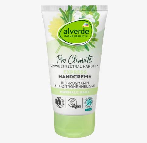Alverde Express Krema Za Ruke Organski Ruzmarin I Limunova Trava