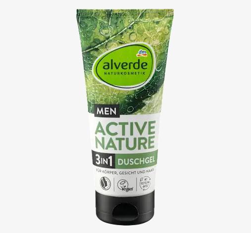 Alverde Men Active Nature 3U1 Gel Za Tuširanje
