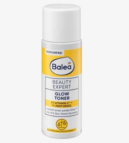Balea Beauty Expert Glow Tonik sa 2% Vitamina C + 1% Pantenola