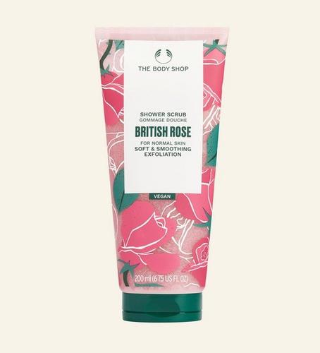 The Body Shop British Rose Shower Scrub