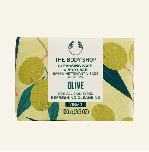 The Body Shop Olive Cleansing Face & Body Bar